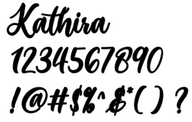 script fonts — On Point Designs