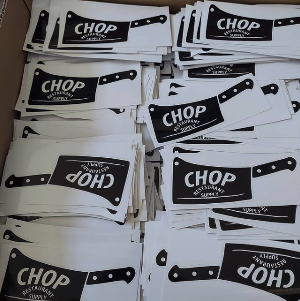 Come Get a Free Sticker! — Chop Supply