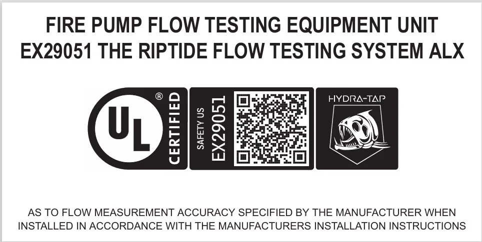 Riptide Flow Testing System™ — THE HYDRA-TAP™