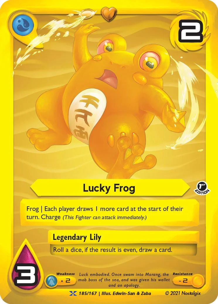 Nostalgix TCG Hero - Lucky Frog Merchant — Nostalgix TCG