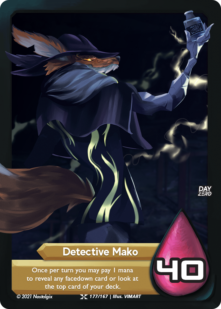 Nostalgix TCG Hero - Detective Mako — Nostalgix TCG