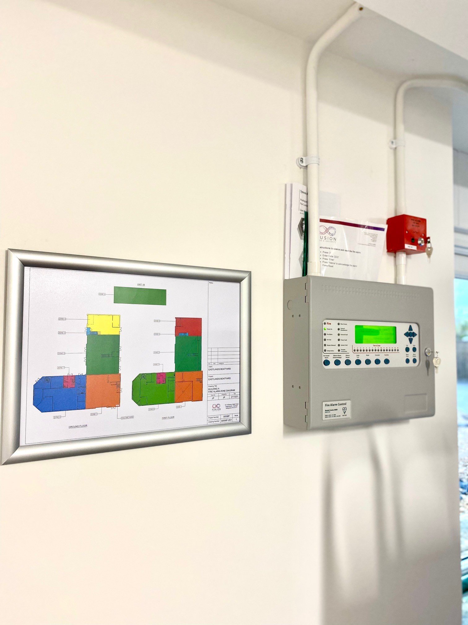 New Fire Alarm Systems for Eastlands Boatyard in Swanwick — Fusion Fire ...