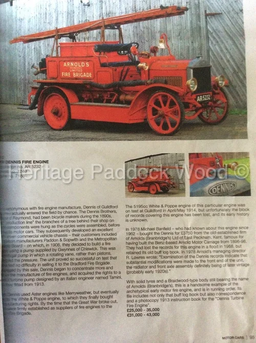 Paddock Wood Fire brigade. — Heritage Paddock Wood
