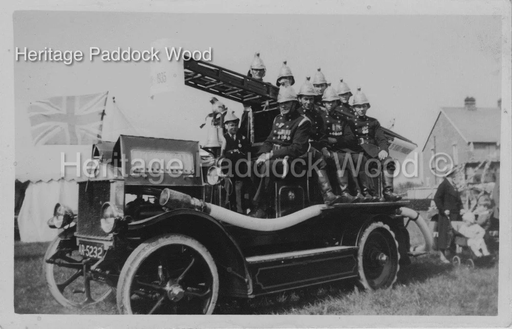 Paddock Wood Fire brigade. — Heritage Paddock Wood