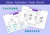 Skips Alphabet Help Sheet — Victoria Clark Piano