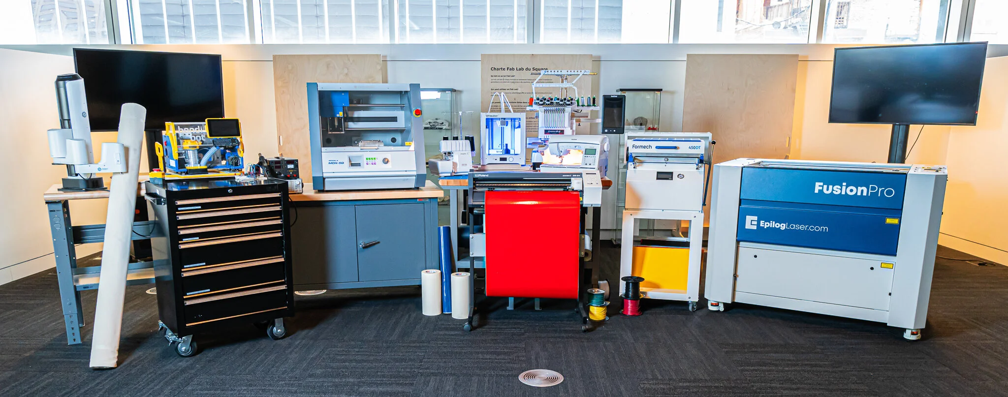 La naissance du Fab Lab — Le Square