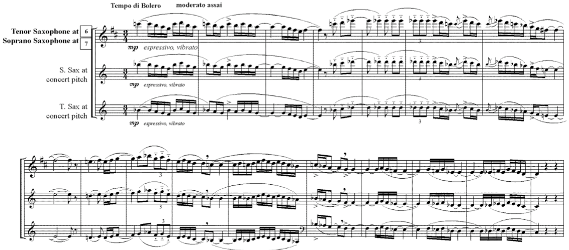 Woodwinds | The Saxophone Family — Timbre and Orchestration Resource
