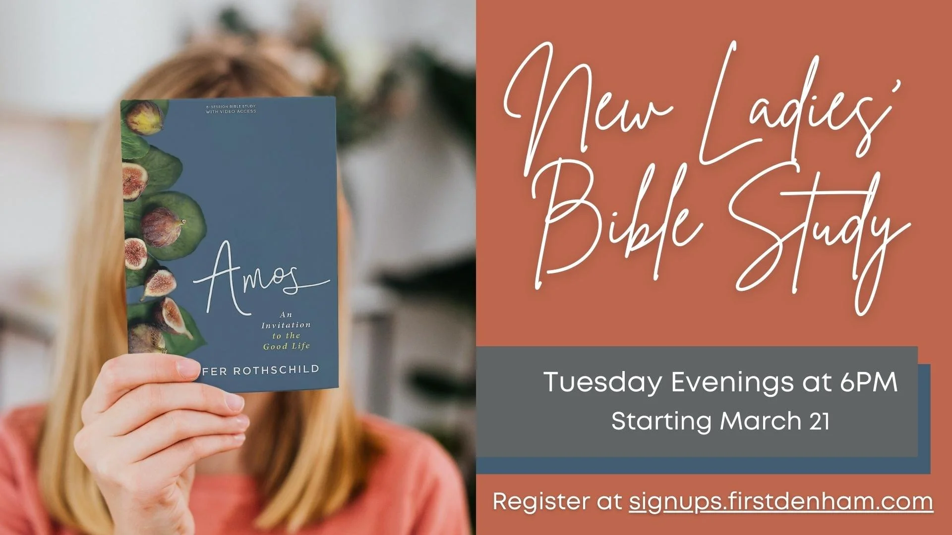 New Tuesday Night Ladies Bible Study — First Denham