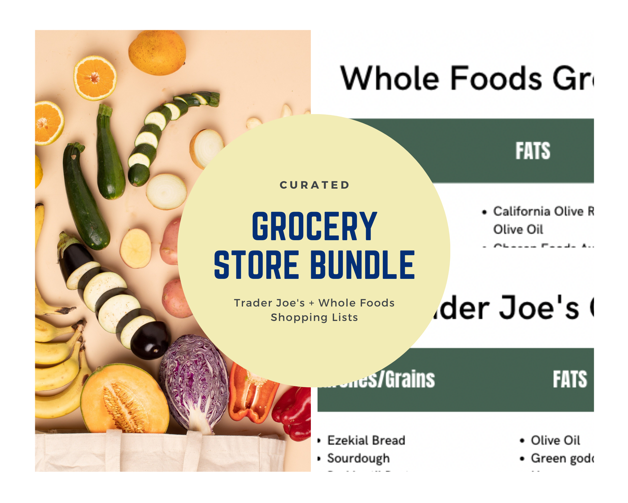 Grocery Store Shopping List Bundle — Greene Health