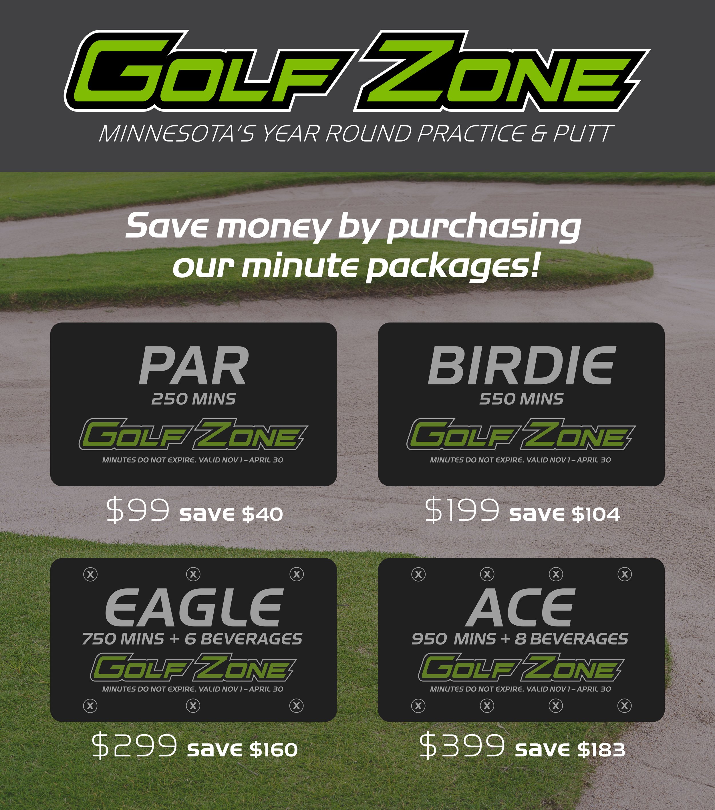 Golf Zone - Minnesota’s year-round practice and putt