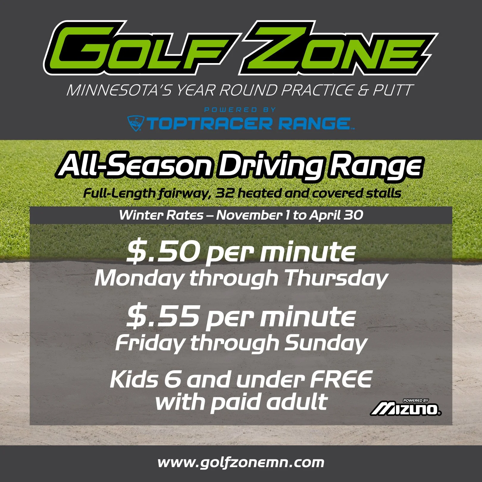 Golf Zone - Minnesota’s year-round practice and putt
