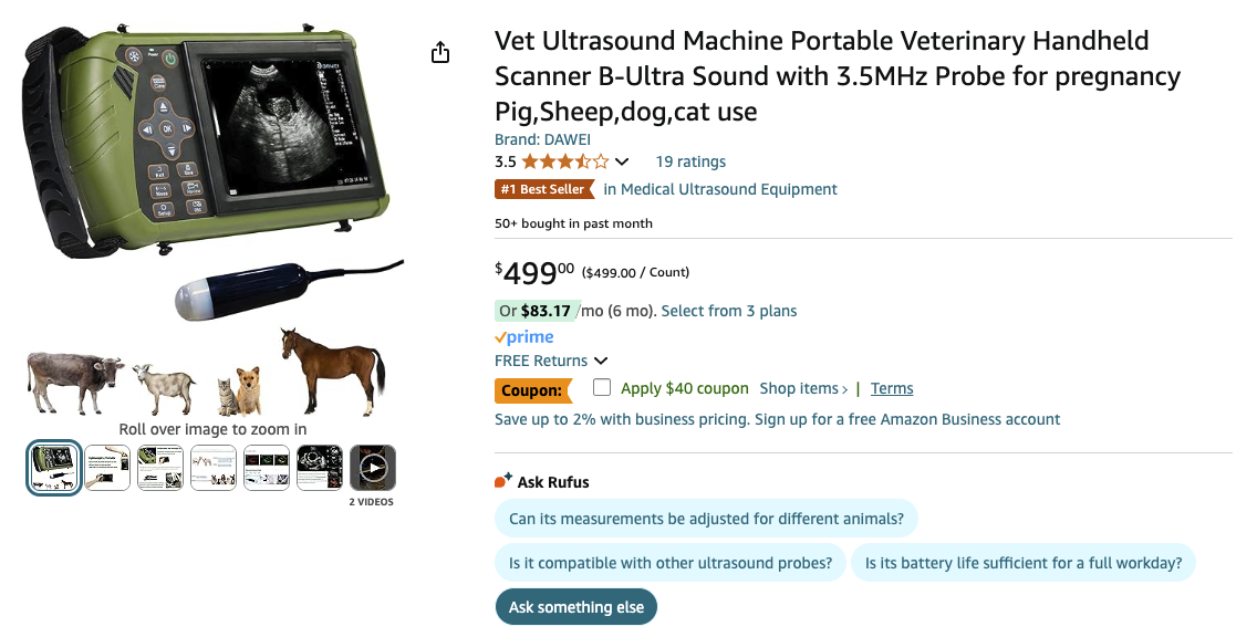 14 Best Dog Ultrasound Machines On The Market | Simon Veterinary ...