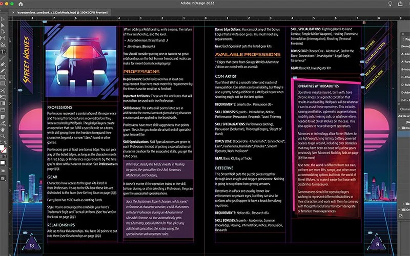 Street Wolves Updates! | Table Cat Games