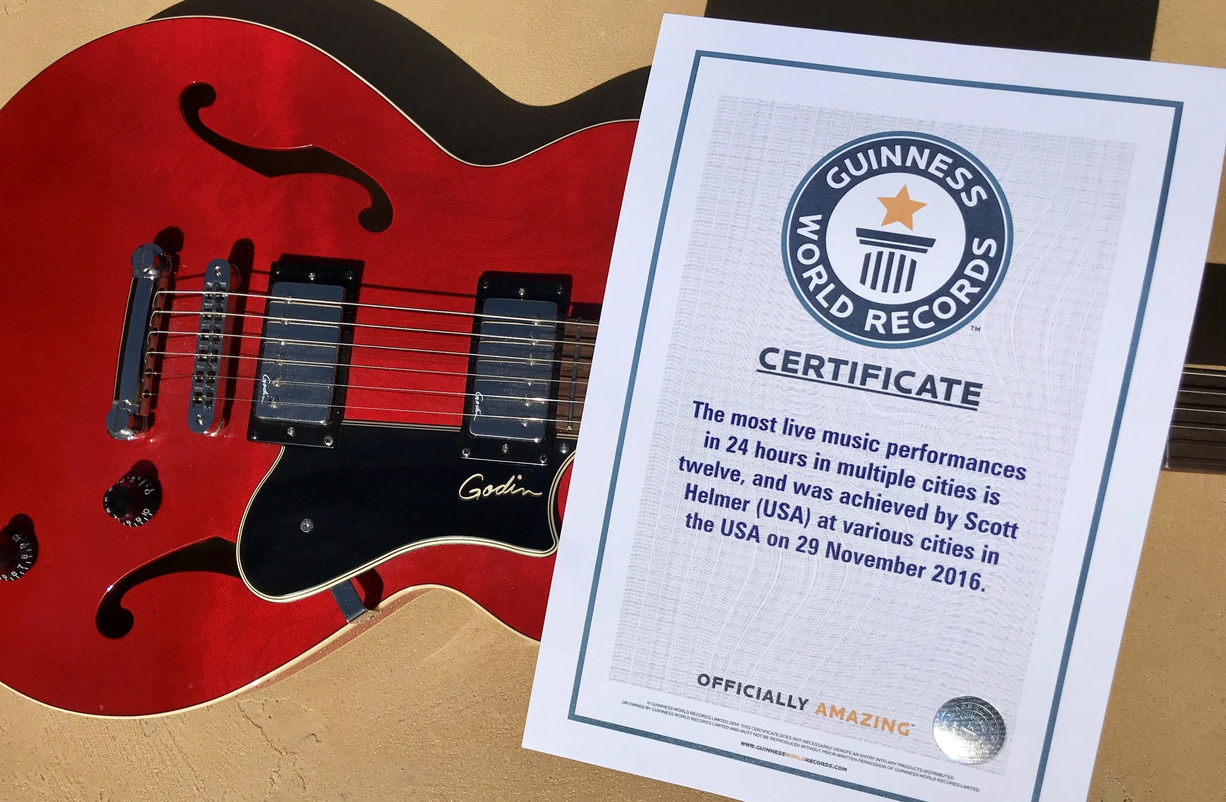 Scott Helmer Sets New Guinness World Records Title — Scott Helmer ...