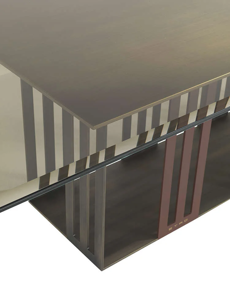 TONINO LAMBORGHINI CASA | Long Beach Lux Dining Table Small — Luxury ...