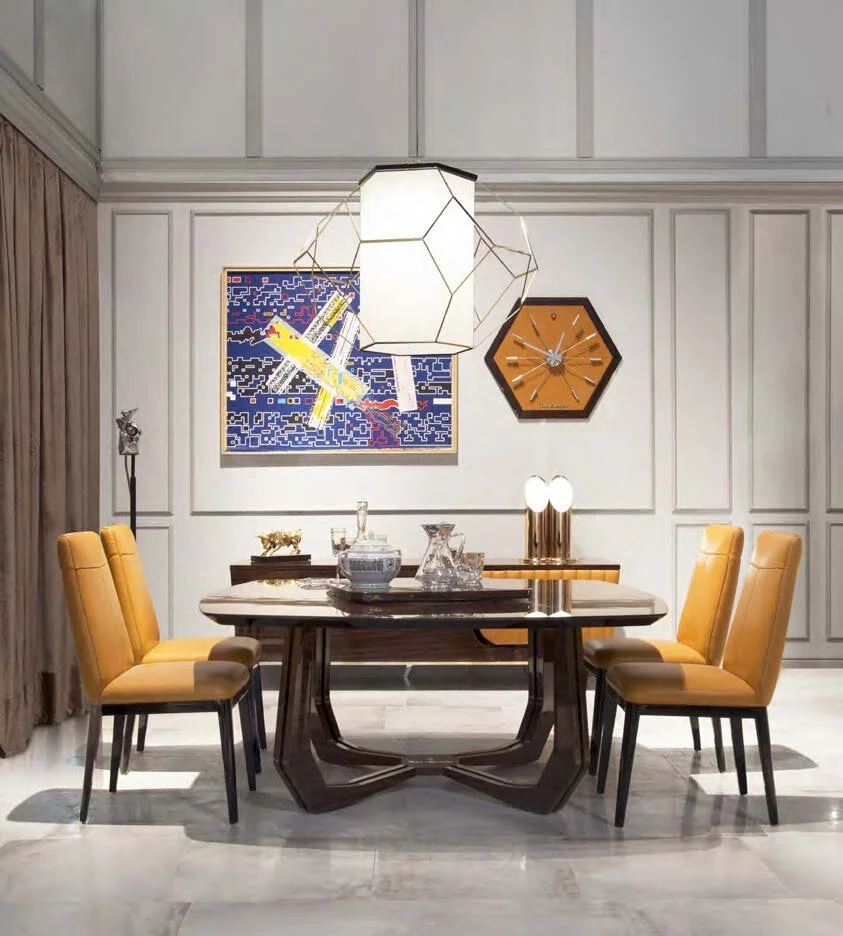 VERSACE HOME | V Marble Dining Table — Palazzo Collezioni