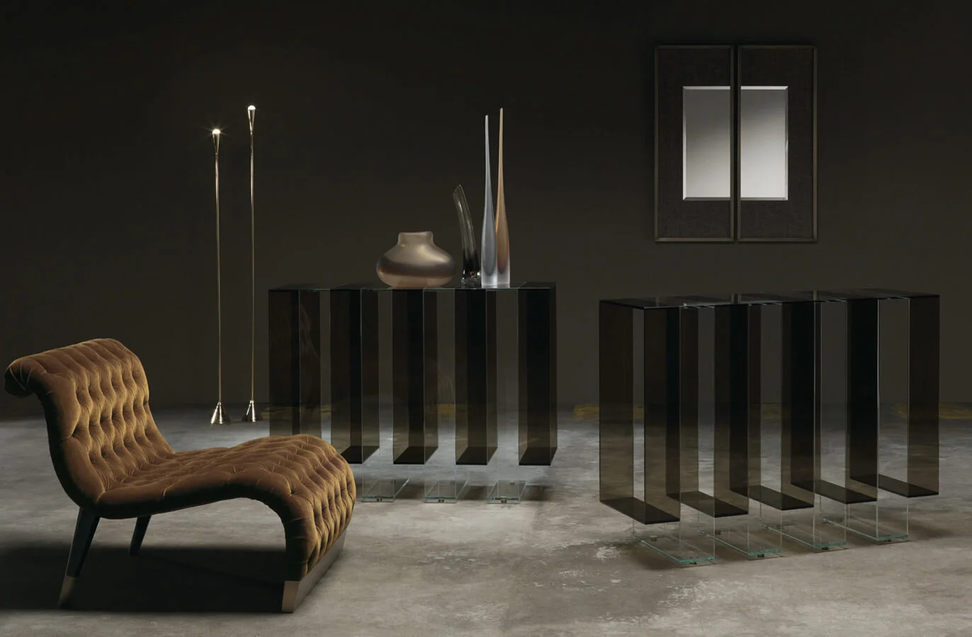 ETRO HOME | Delfi Large Mirror — Palazzo Collezioni