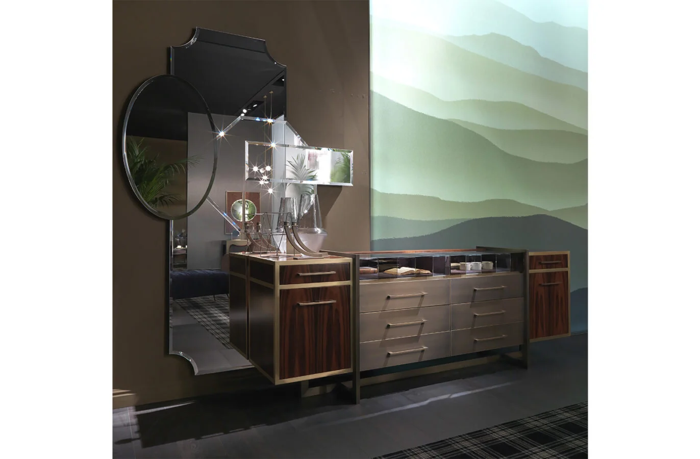 ETRO HOME | Shanti Mirror - Square — Palazzo Collezioni