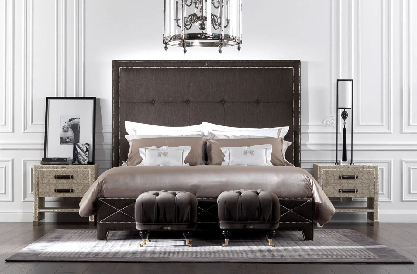 VERSACE HOME | Medallion Bedside Table — Palazzo Collezioni