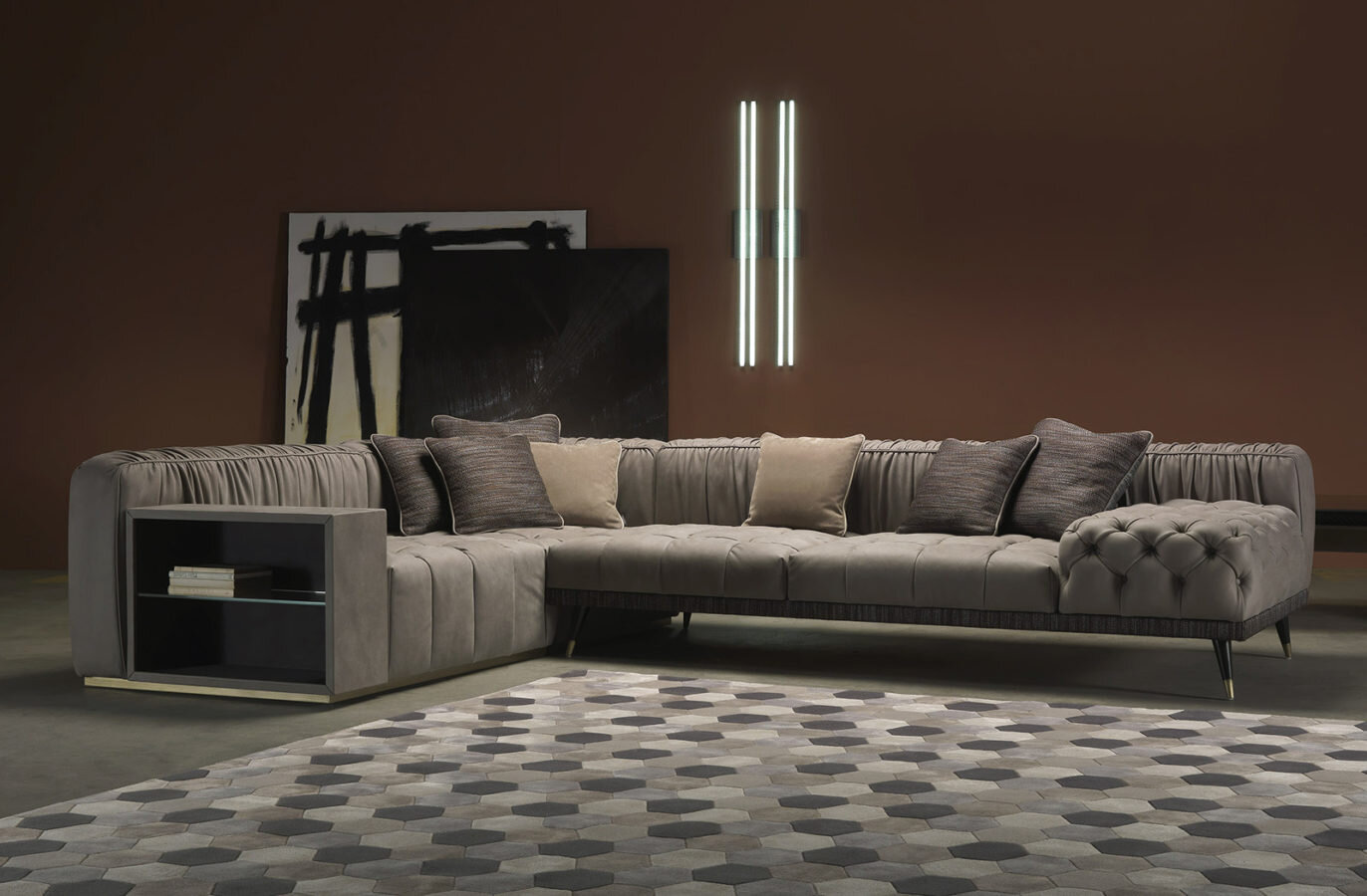 GIANFRANCO FERRÉ HOME | Alexander Modular Sofa — Luxury Italian Furniture & Homeware | Palazzo ...