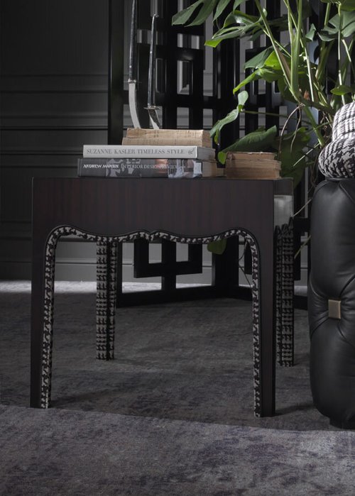 VERSACE HOME | Unique Gold Side Table — Palazzo Collezioni