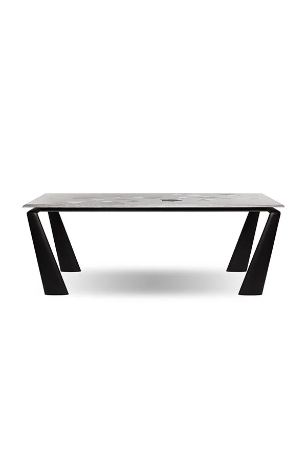 VERSACE HOME | V Marble Dining Table — Palazzo Collezioni