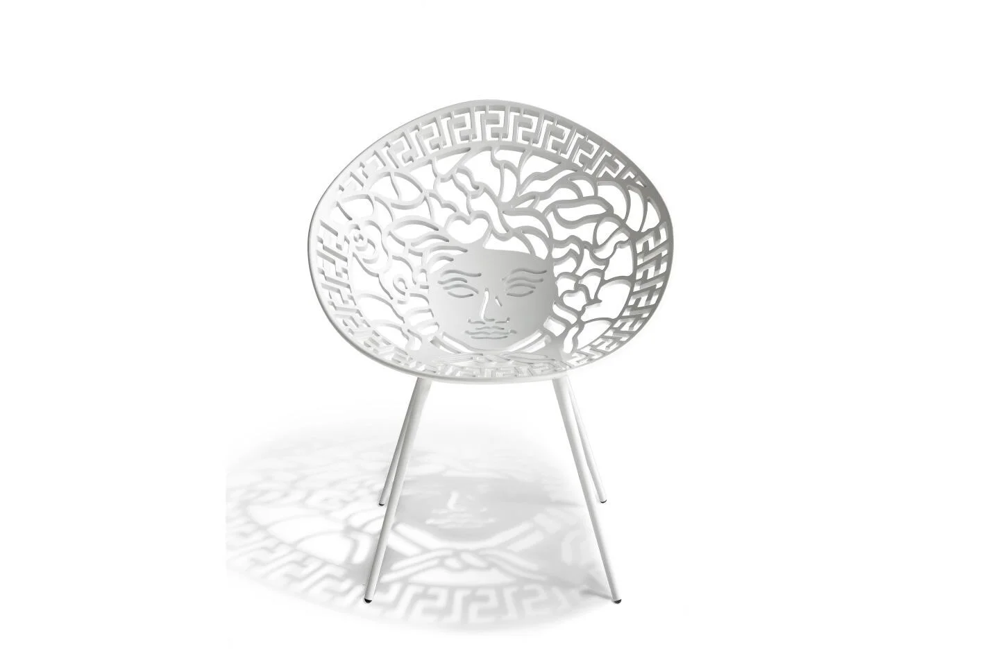 VERSACE HOME | Pop Medusa Occasional Chair — Luxury Italian Furniture ...