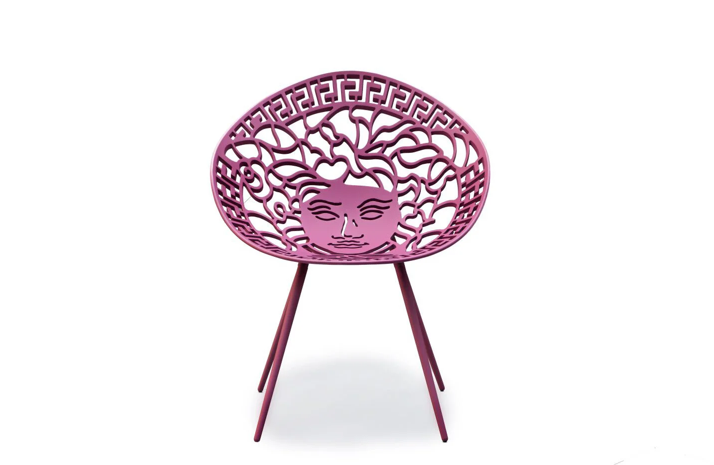 VERSACE HOME | Pop Medusa Occasional Chair — Luxury Italian Furniture ...