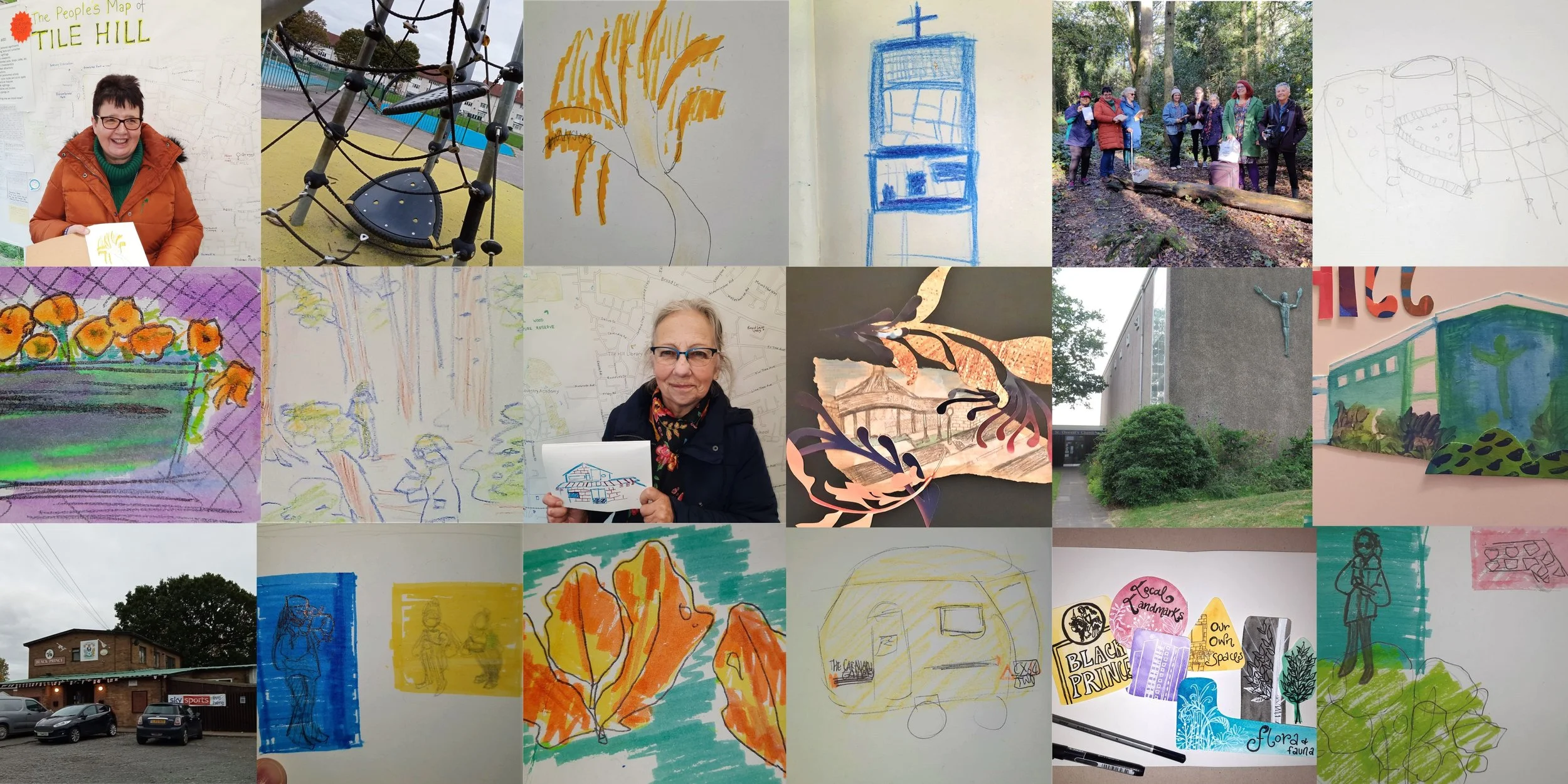 We are Tile Hill - Sketchbook Project — Curious Creatives Club