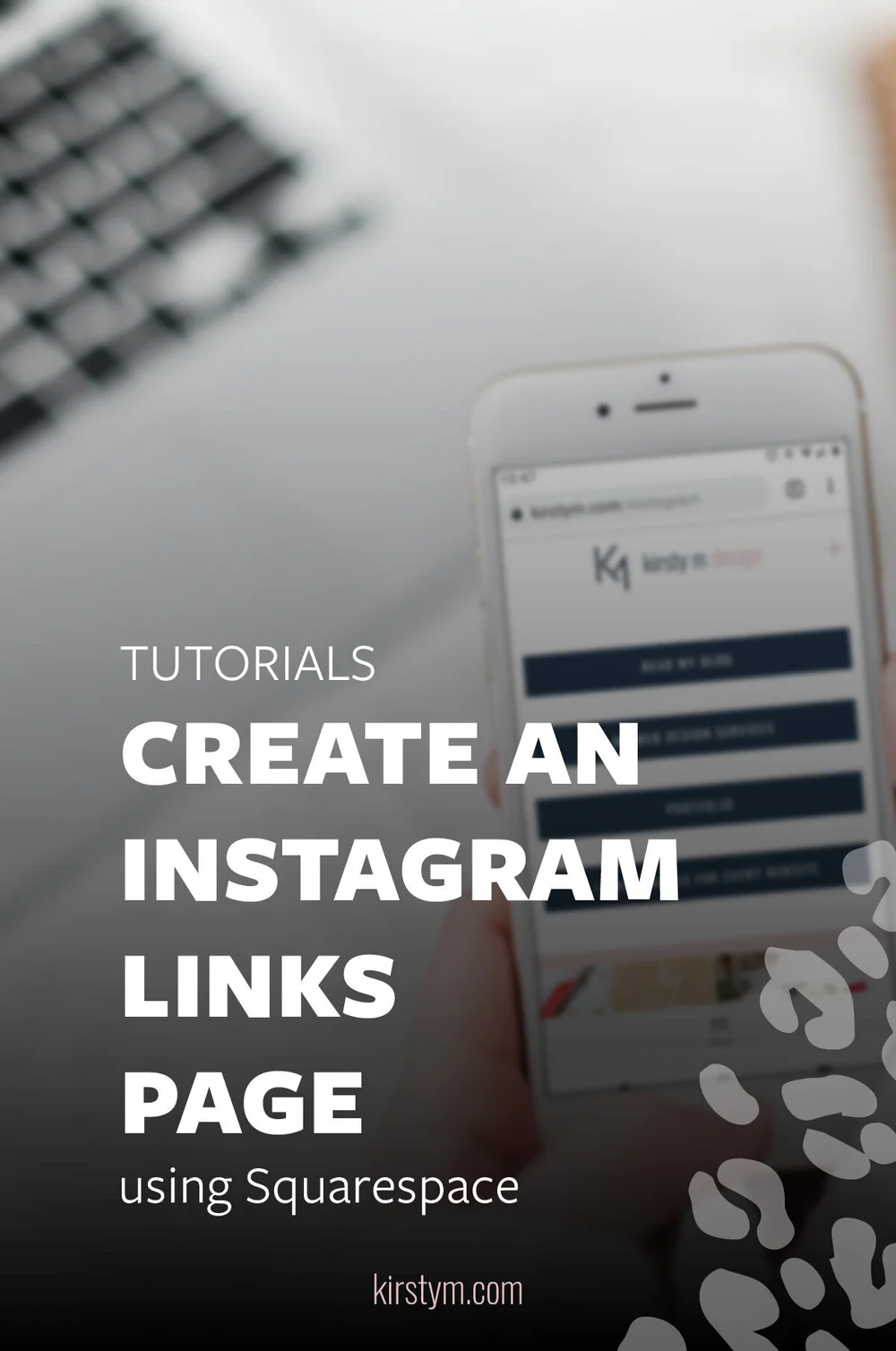 Use Squarespace to Create Instagram Links Page — Kirsty M Design ...