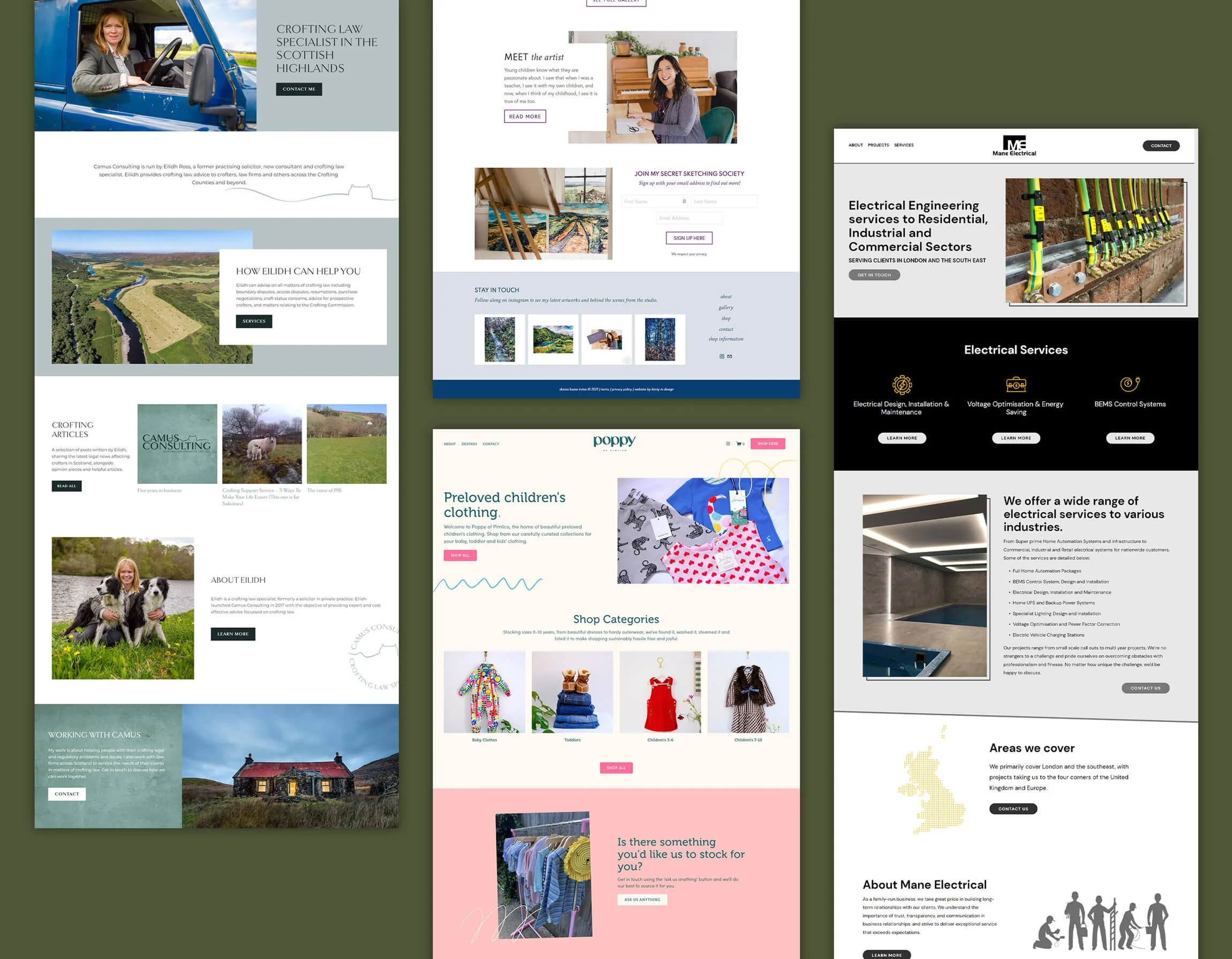 Starter Website — Kirsty M Design | Squarespace Website Designer UK