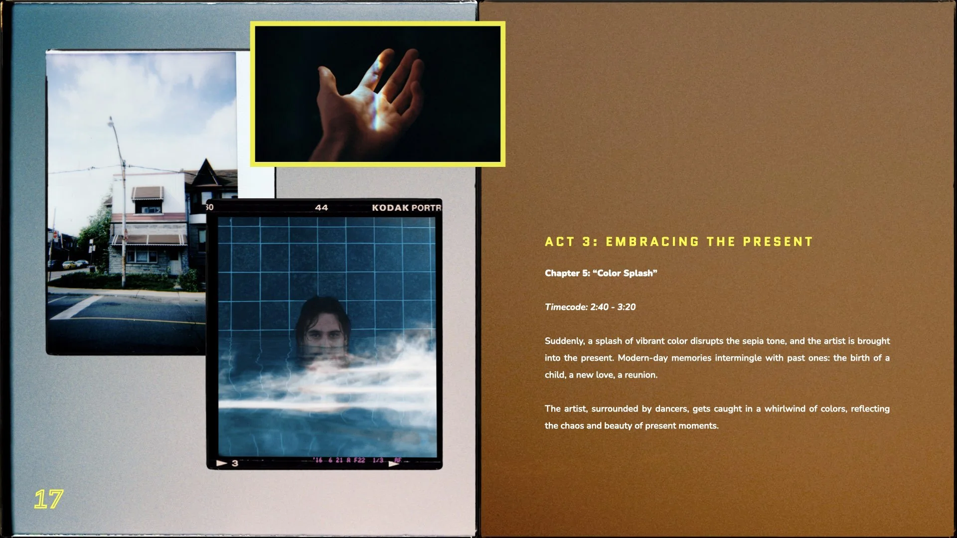 Music Video Treatment Template - Vignette of Memories
