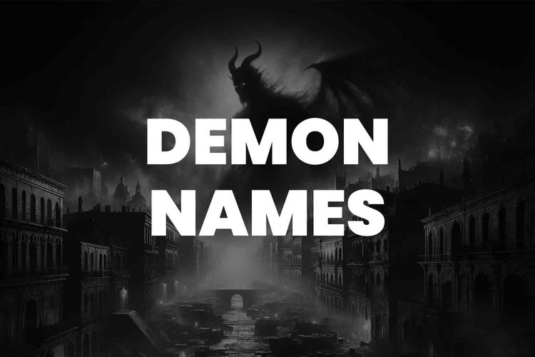 499+ Demon Names For Your Next Evil Spirits