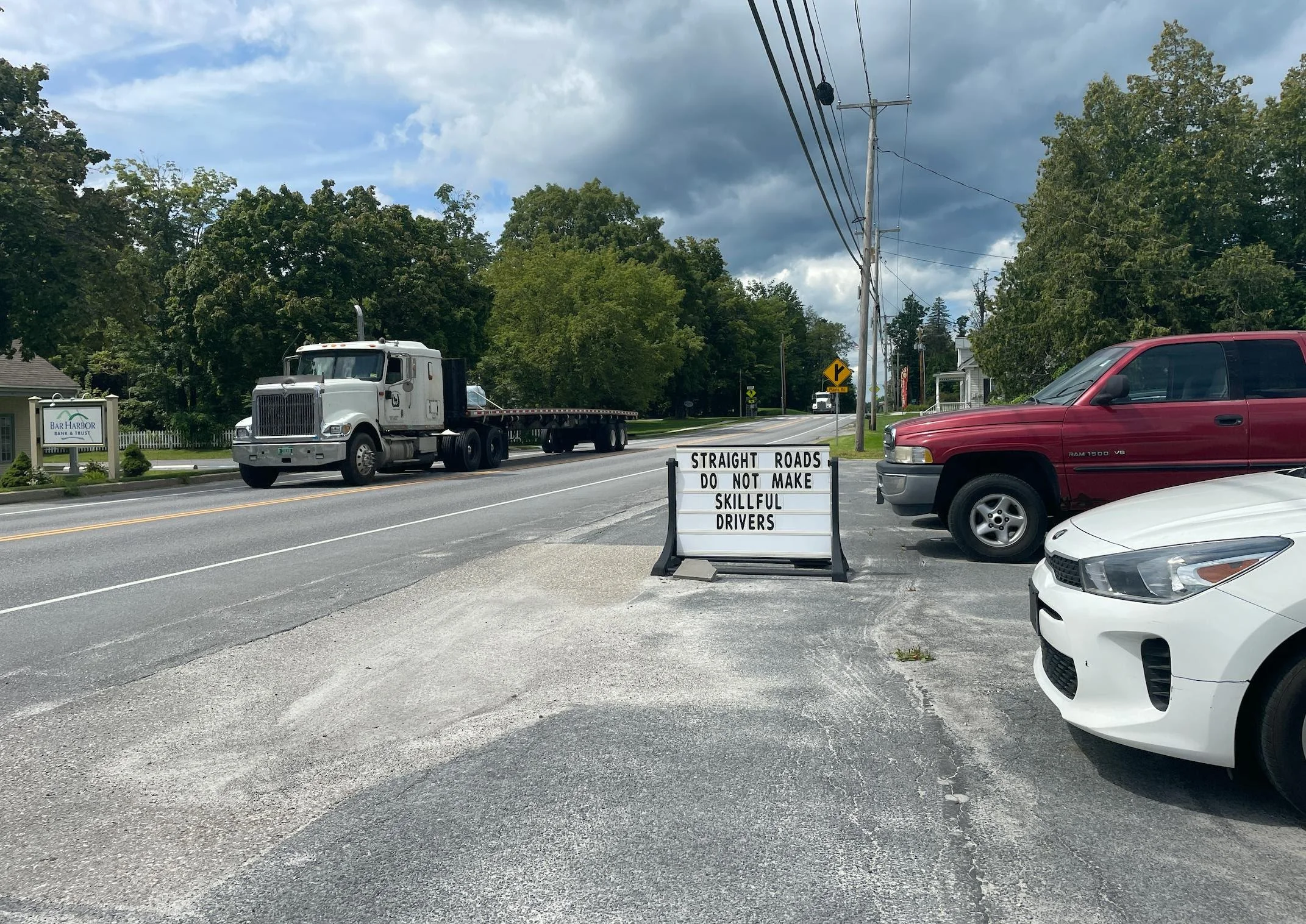 Straight roads do not make careful drivers — Tristan Roberts