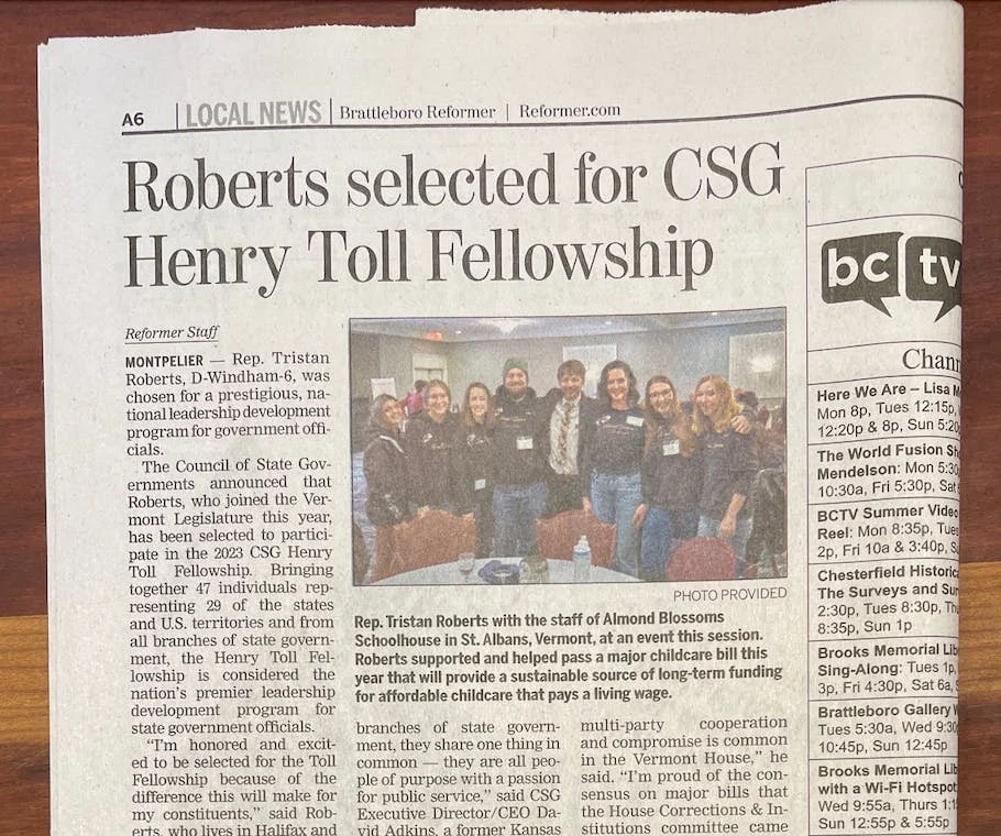 Green tree-killer arrives — Tristan Roberts