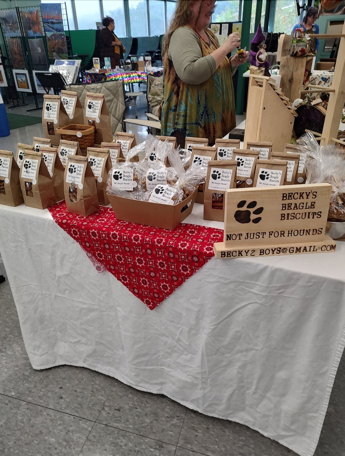 Becky’s bill for beagle biscuits — Tristan Roberts