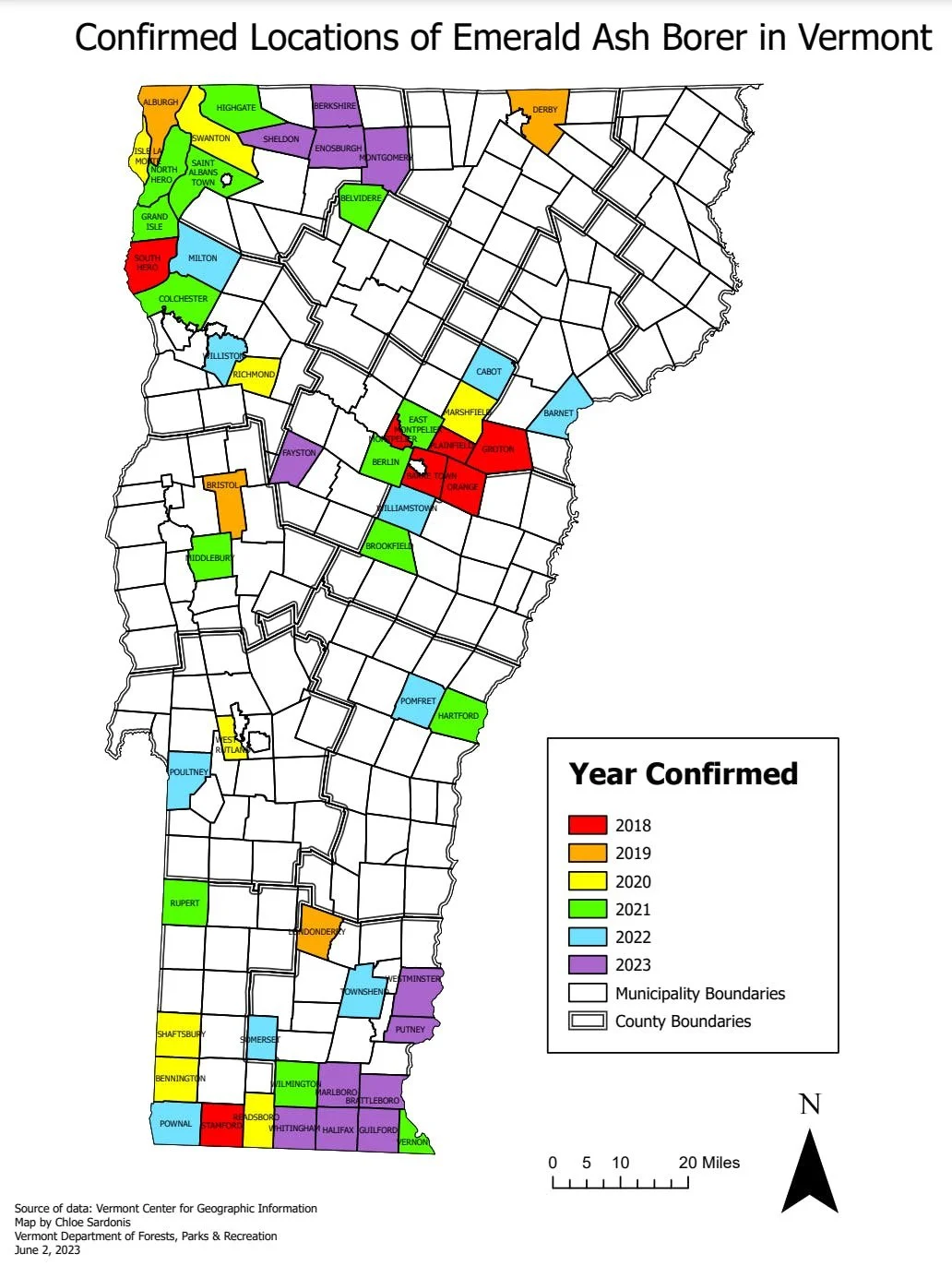 Green tree-killer arrives — Tristan Roberts