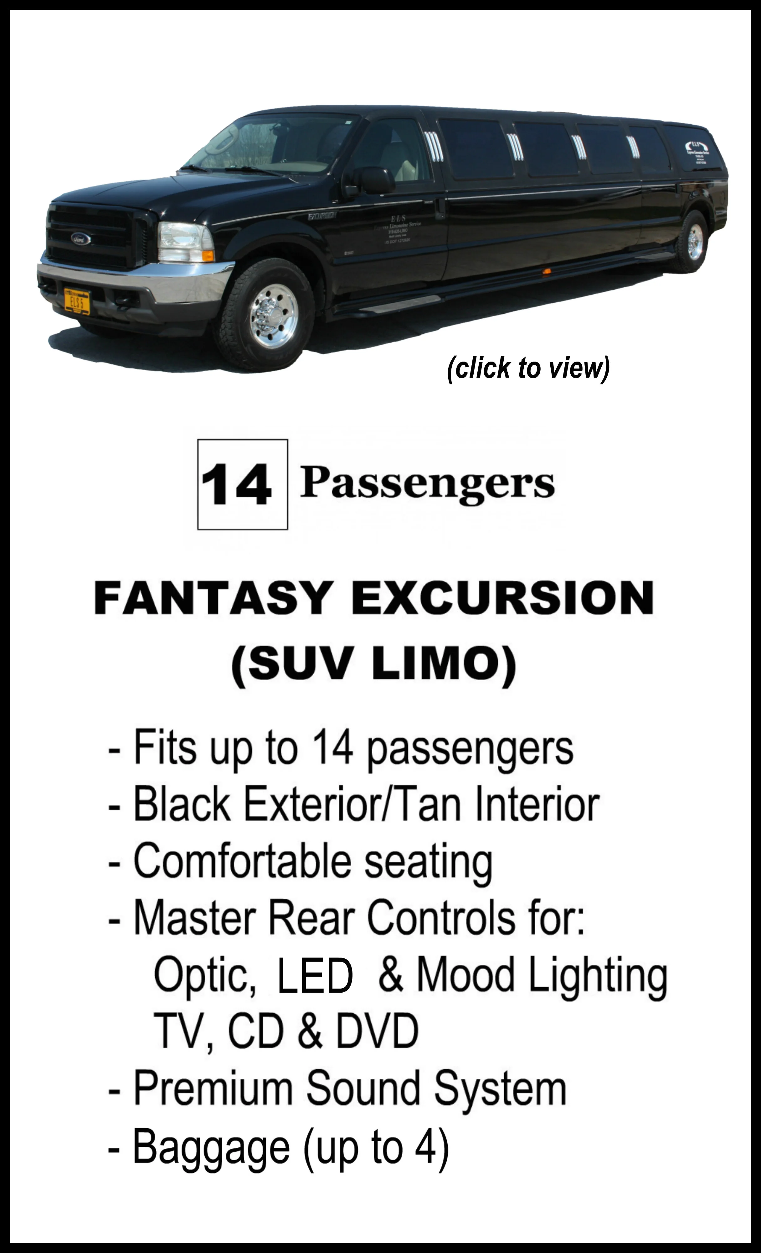 Express Fleet — Express Midwest - Iowa's Limousine, Airport Shuttle ...