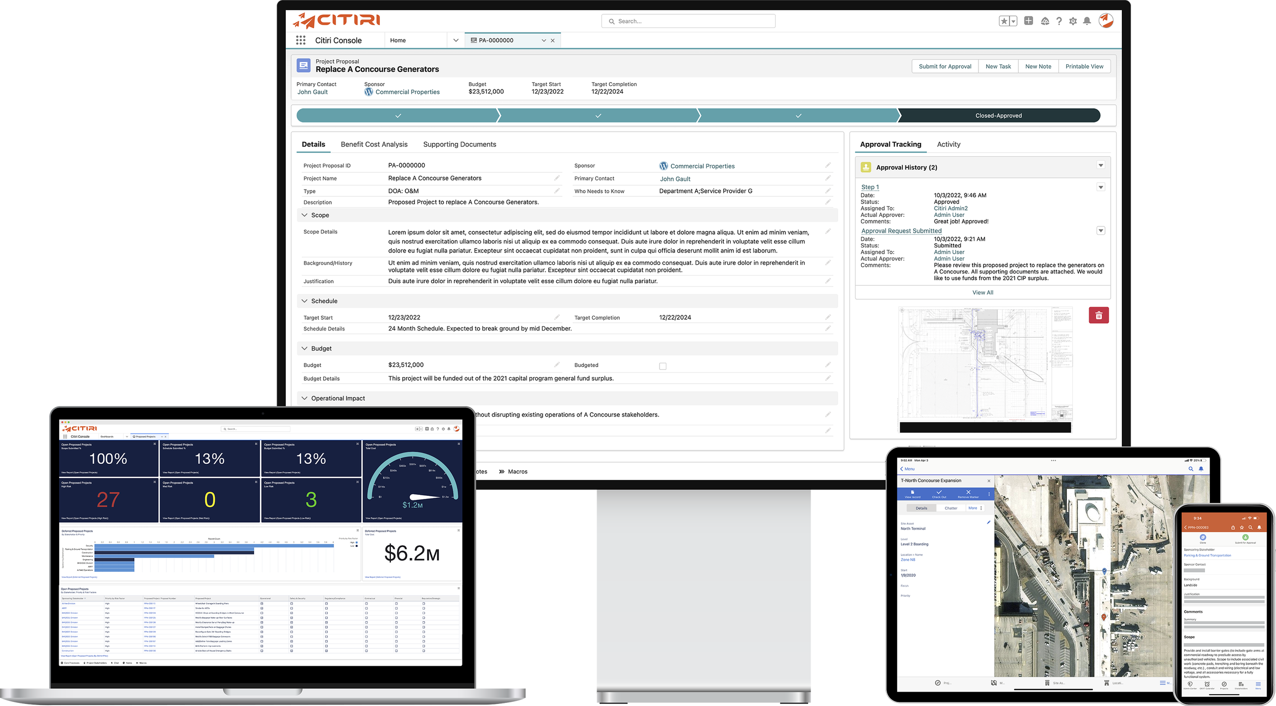 Project Request Management — CitiriOS Owner Scope Management Software ...