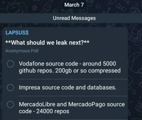 Lapsus$ Group - an emerging dark net threat actor leveraging insider ...