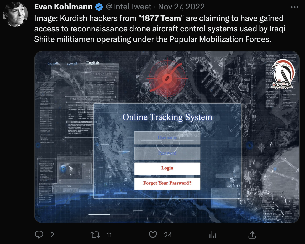 The 1877 Team - A Kurdish Hacker Group on the Rise — Silent Push Threat Intelligence