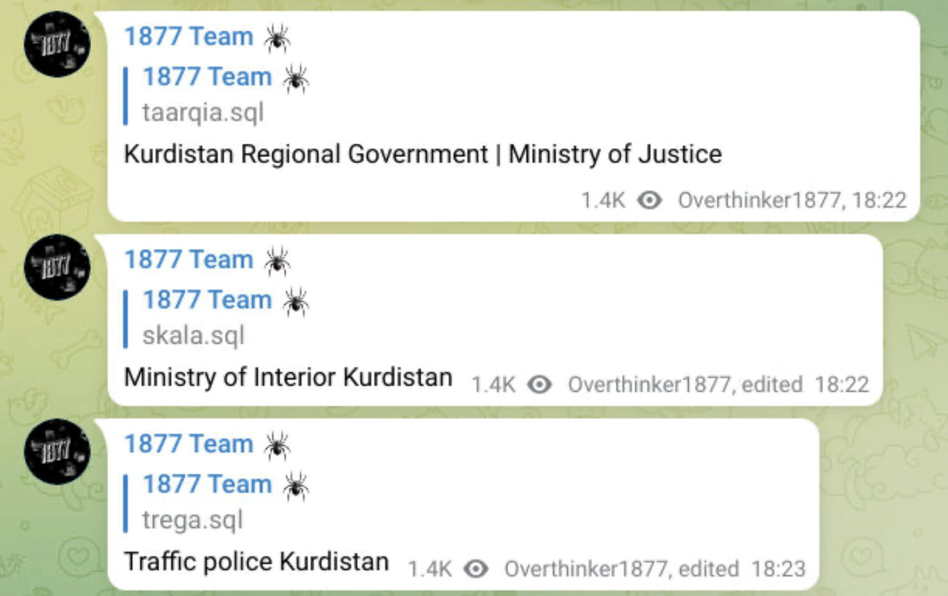 The 1877 Team - A Kurdish Hacker Group on the Rise — Silent Push Threat ...