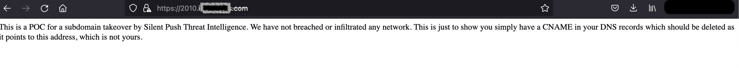 Subdomain Takeovers and 1.1 million “dangling” risks — Silent Push ...