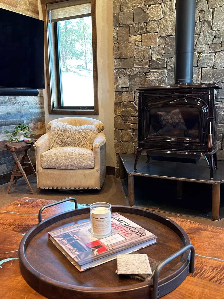 A Rustic Haven: Off-Grid Cabin — Cami Kay Designs, Interior Design Bend ...