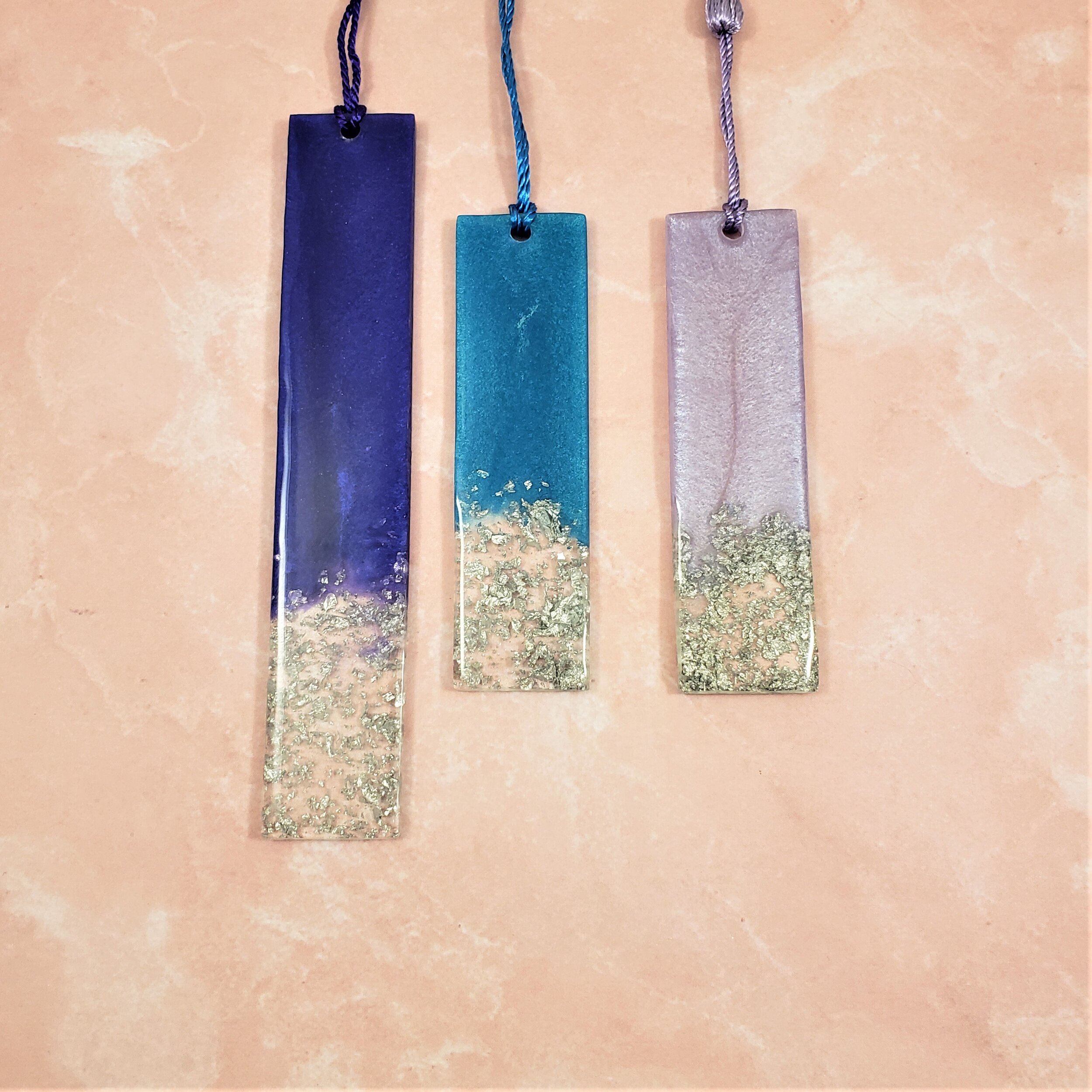 Custom Flower Resin Bookmarks — TwoPartTreasures