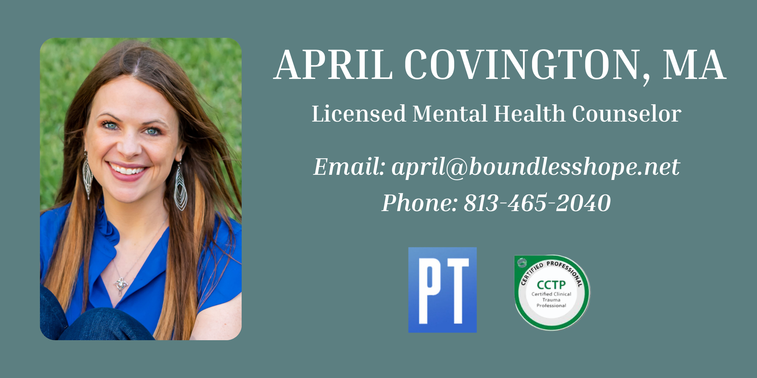 April Covington | Counselor in Florida | Boundless Hope Christian ...