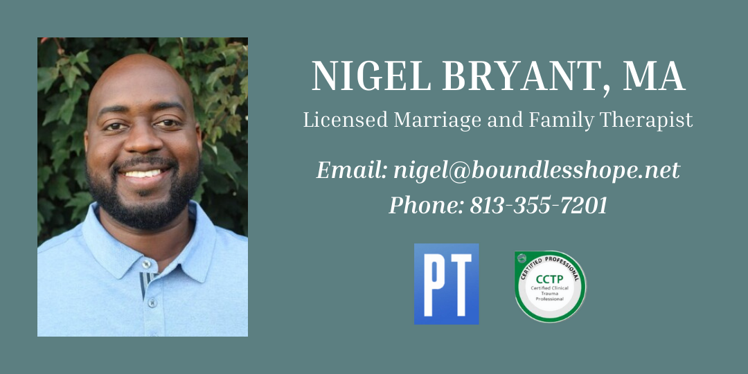 Nigel Bryant | Counselor in Florida | Boundless Hope Christian Counseling