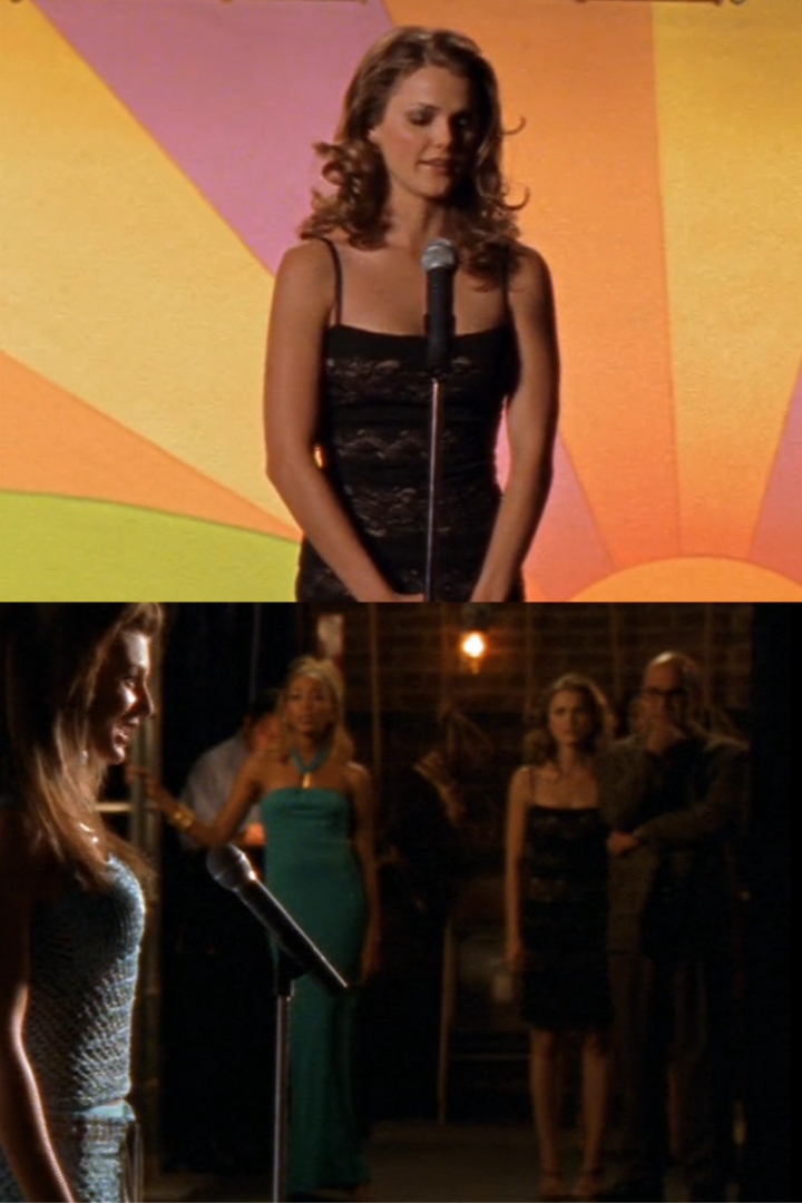 Early 2000s Black Midi Dress As Seen On Felicity Porter (US S) — Cinema ...