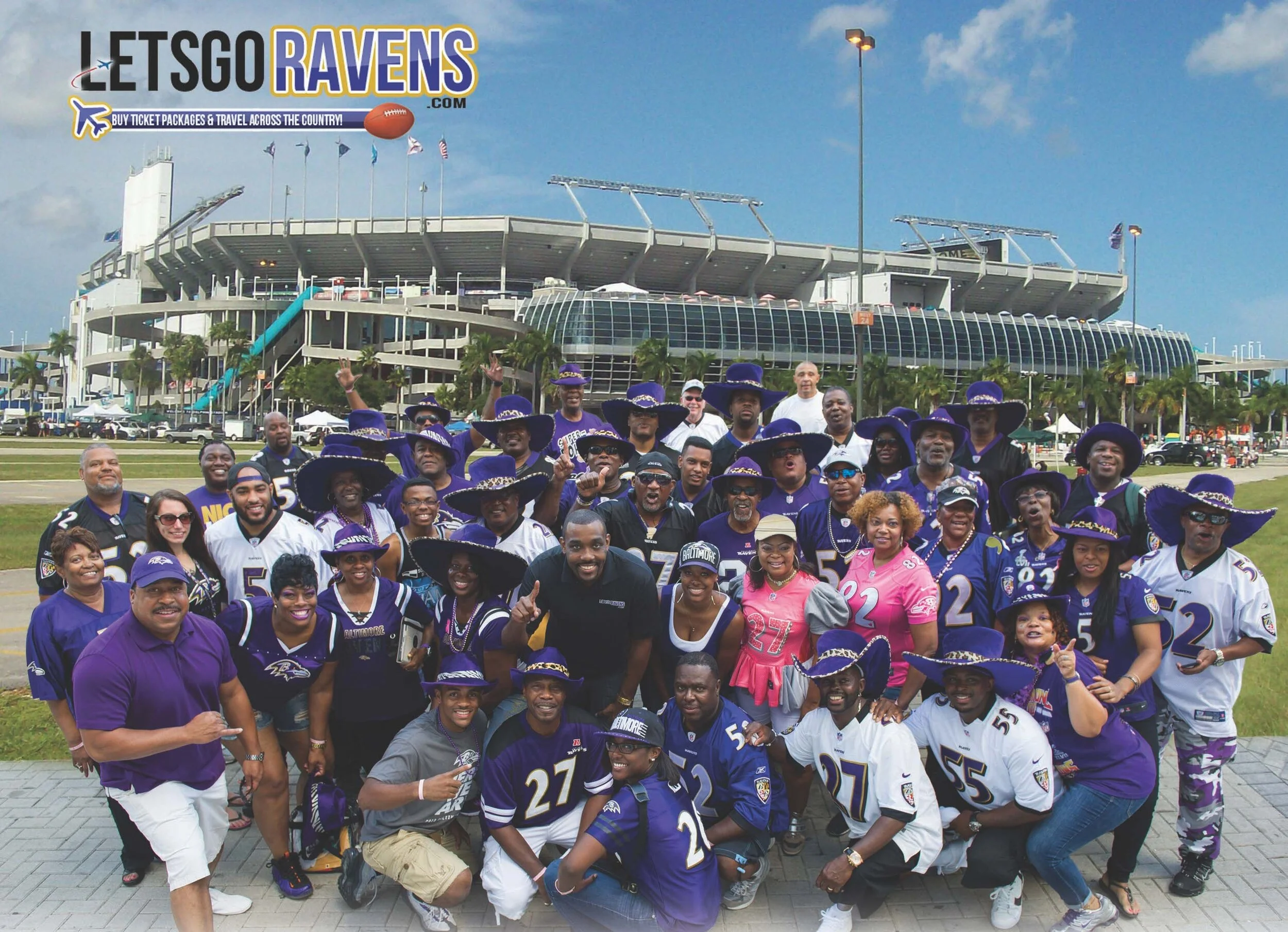LETS GO RAVENS FAN TRAVEL