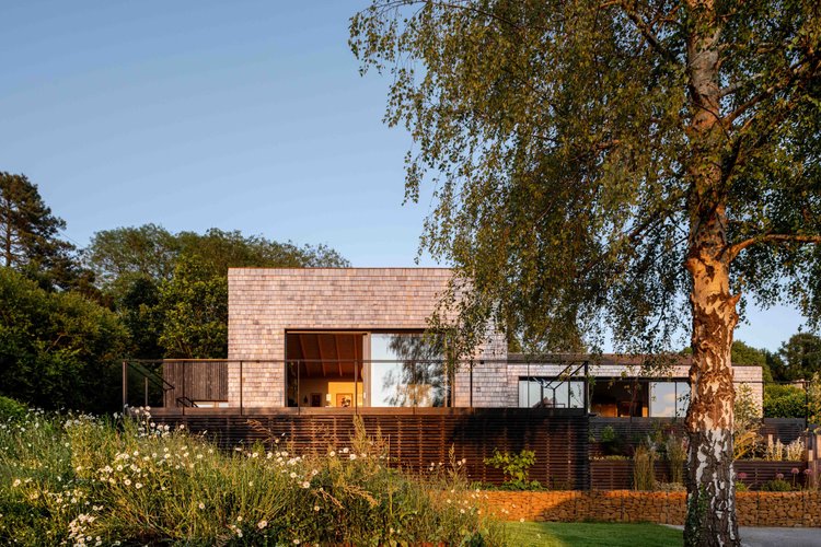 A house of wood shingle | Forgeworks Architects